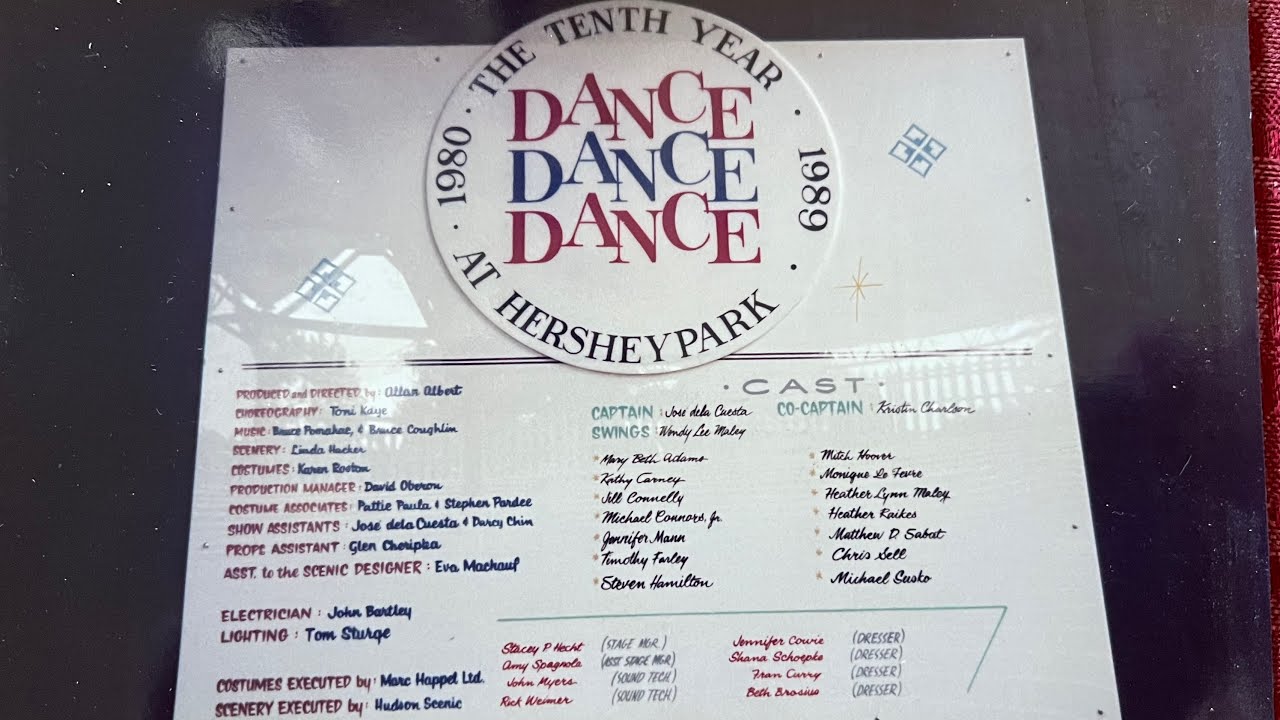 Dance Dance Dance ‘89 - Opening Day - Toni Kaye version of Dirty ...