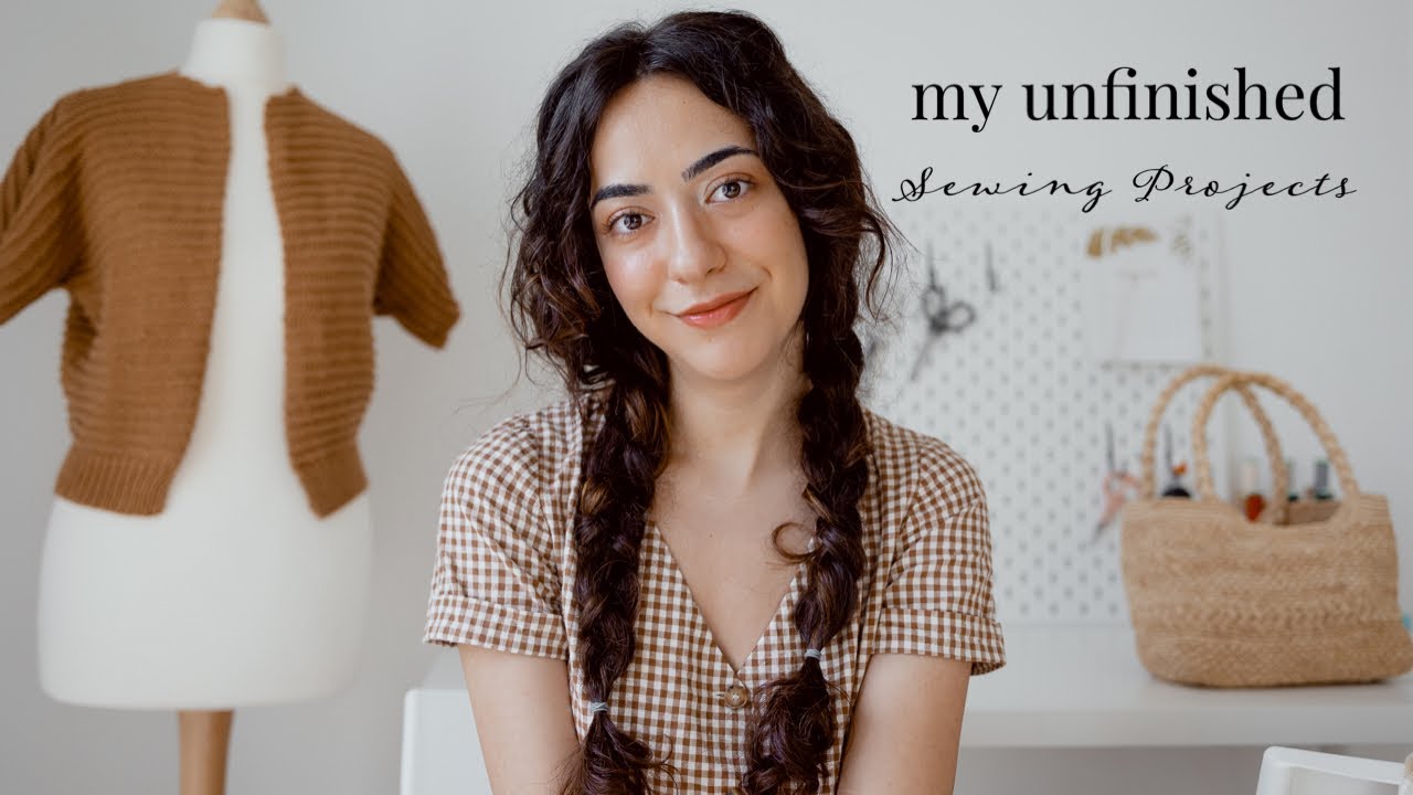 My Unfinished Sewing Projects | Me-made Wardrobe 2022 - YouTube