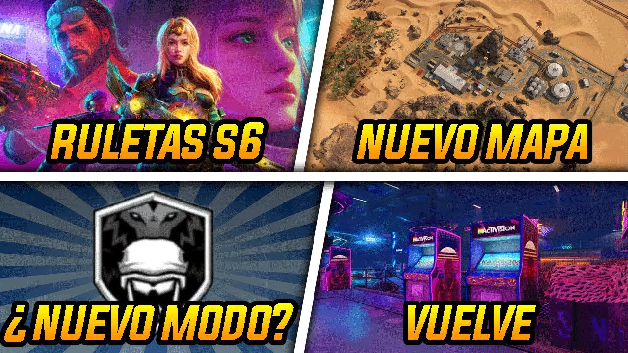 RULETAS, NUEVO MAPA, MODO HOMBRE LOBO, VUELVE EL CLUB Y MAS | COD MOBILE TEMPORADA 6 - YouTube