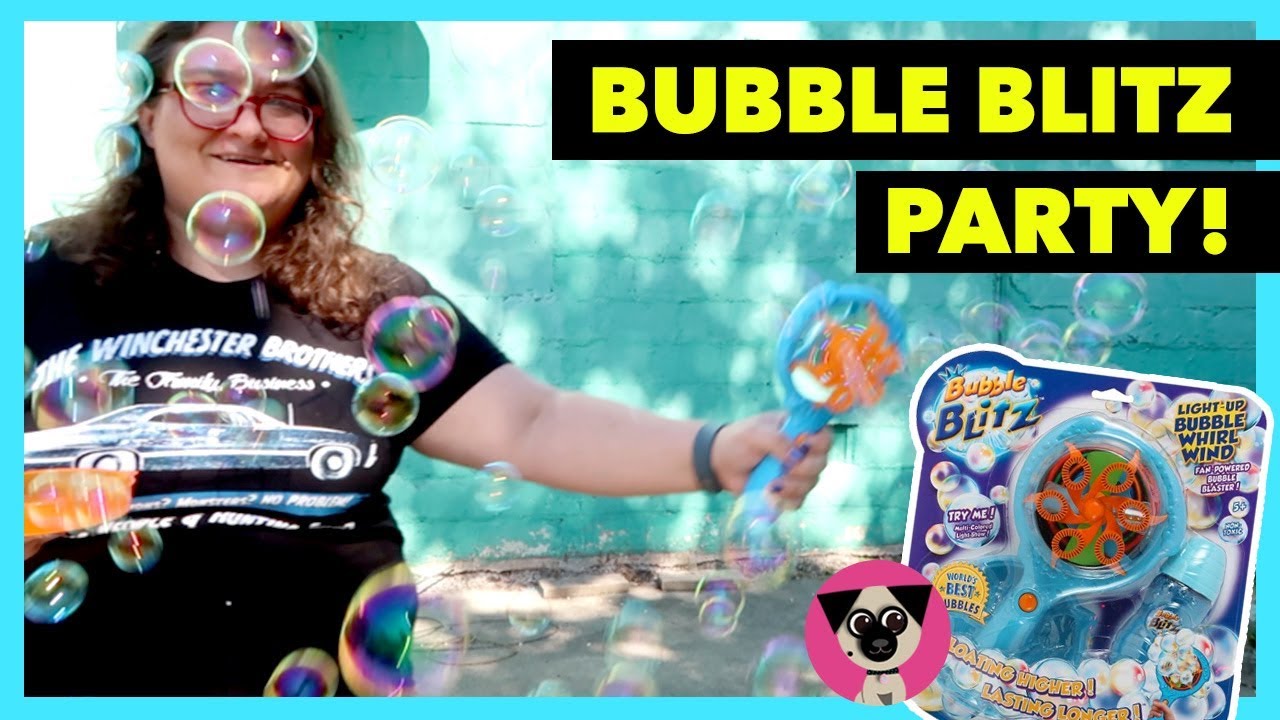 Bubble Blitz Party! So many bubbles!!!! - YouTube