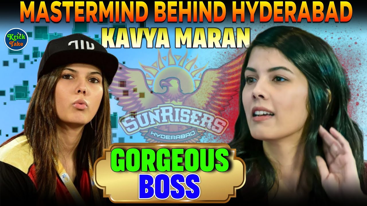 The Mastermind Behind Sunrisers Hyderabad - Kavya Maran🔥| The internet ...