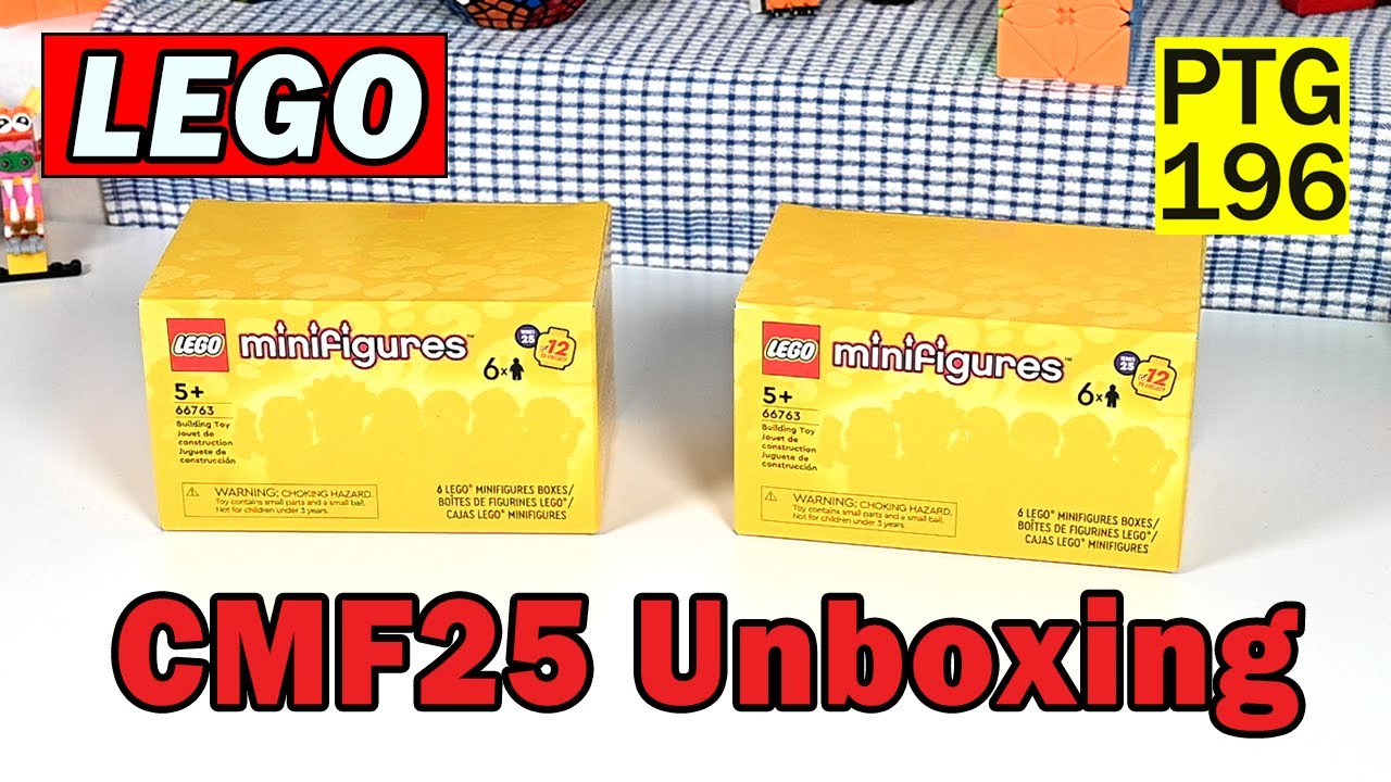 LEGO: Collectable Minifigures Series 25 Unboxing - YouTube