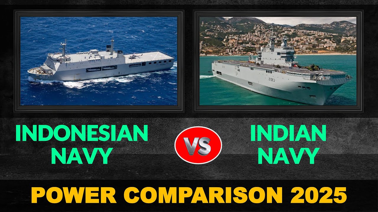 Indonesian Navy vs Indian Navy Power Comparison in 2025 - YouTube