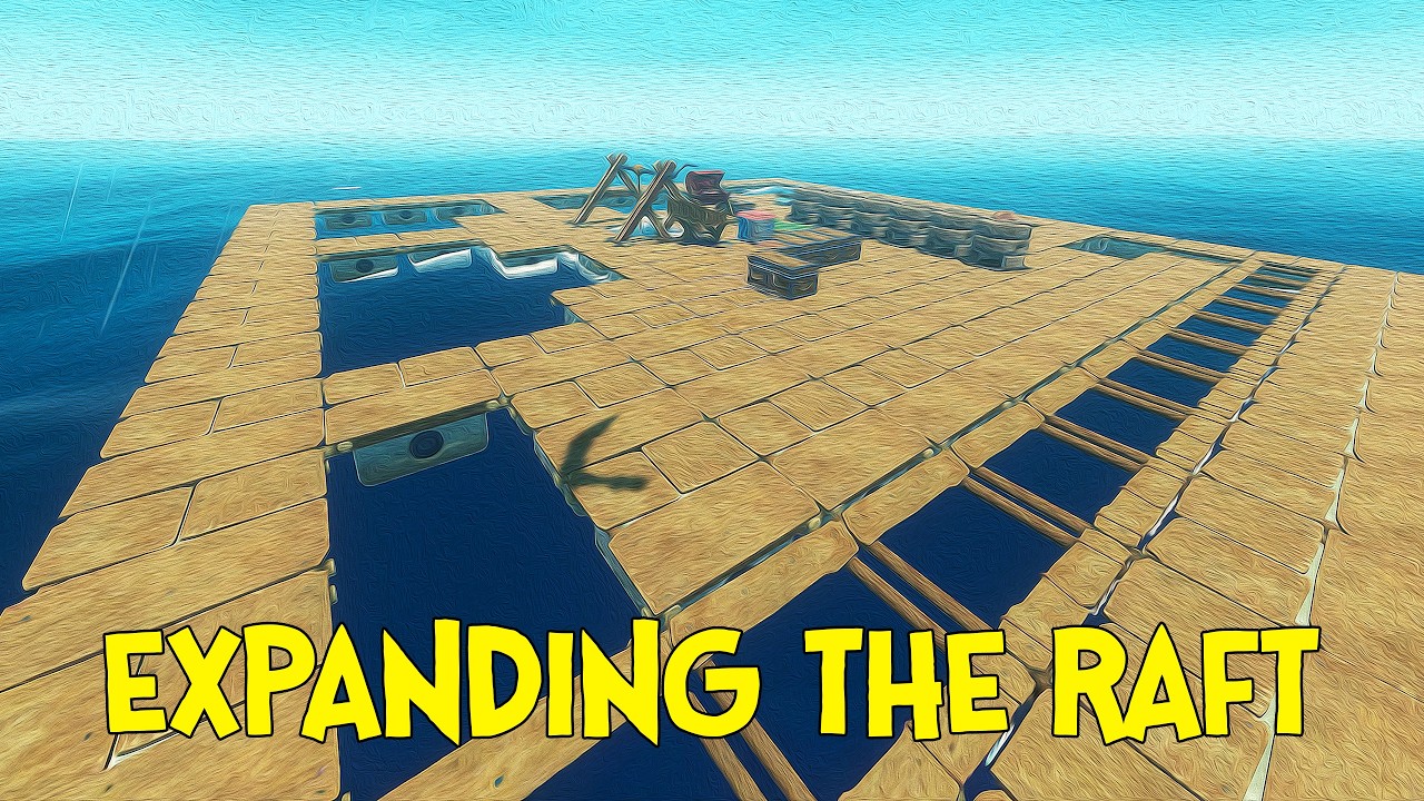 EXPANDING THE RAFT! - Raft - Episode 6 - YouTube