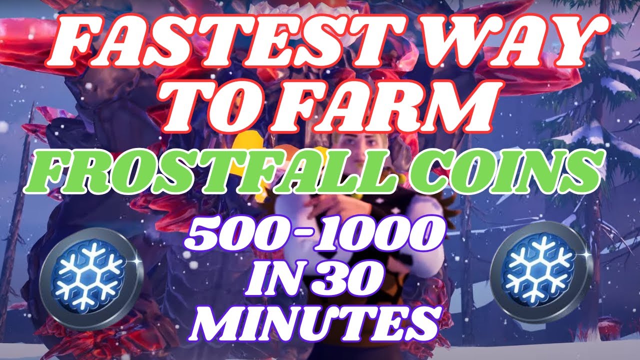 Fastest Way To Get Frostfall Coins 2024 - YouTube