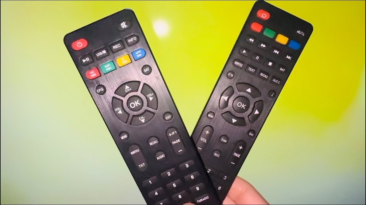 شرح كامل لجميع ازرار ريموت الرسيفر بالتفصيل - YouTube