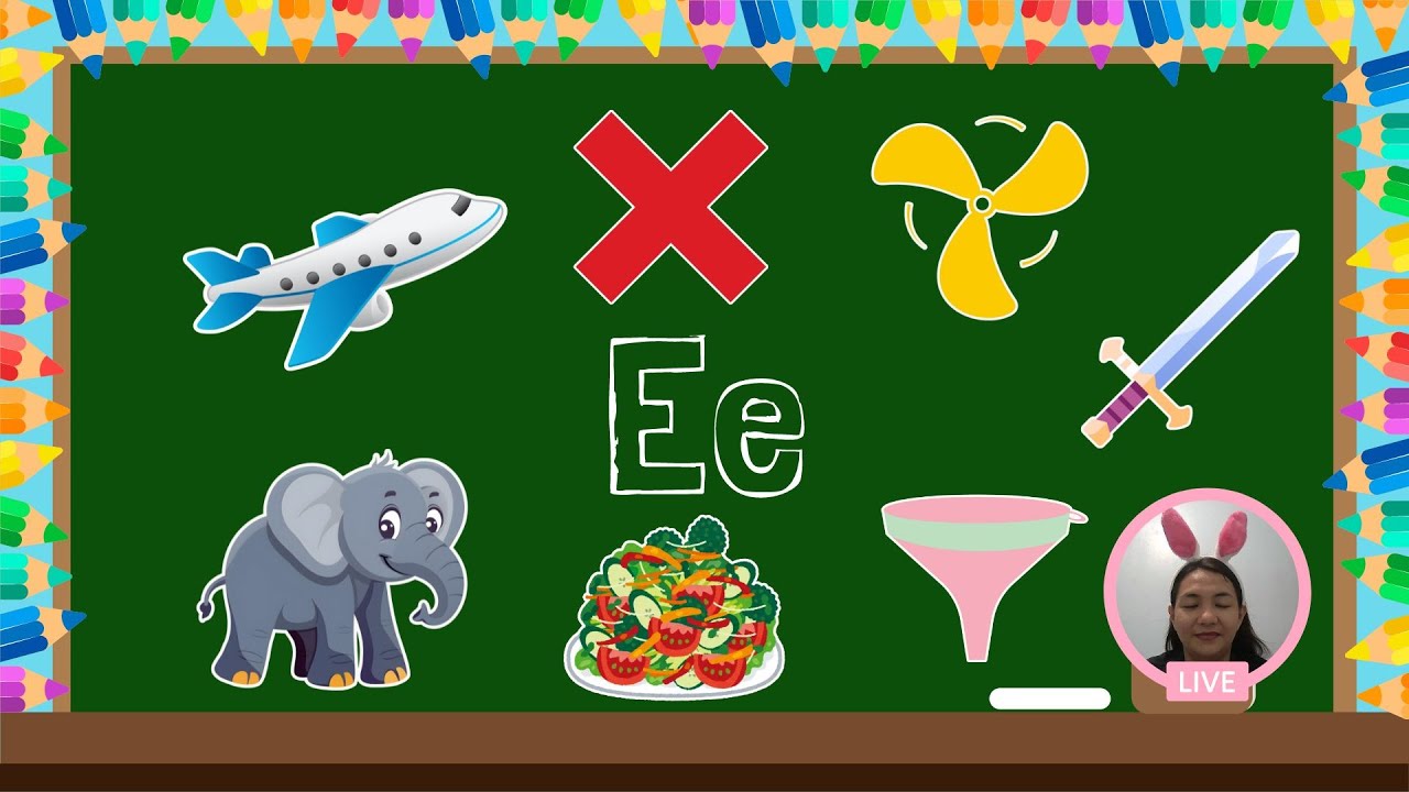 Mga Bagay na Nagpupuon sa Letrang Ee - YouTube