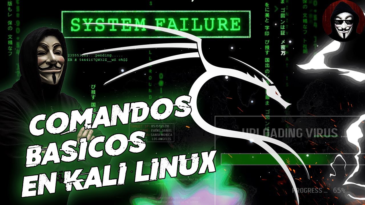 COMANDOS BASICOS EN KALI LINUX QUE TODOS DEBEMOS SABER - YouTube