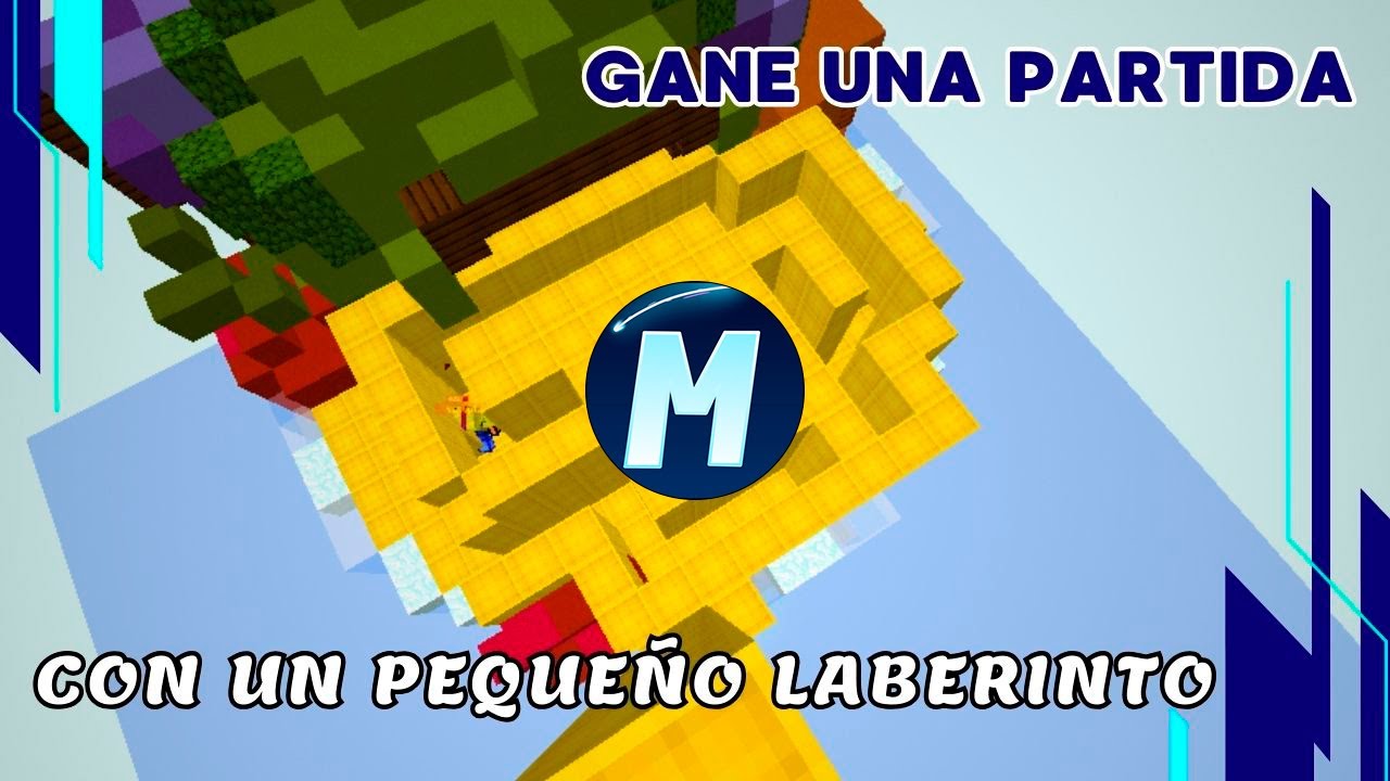 Construí un Mini Laberinto en Minecraft Bed Wars ¡Mira Qué Pasó! 😱 ...