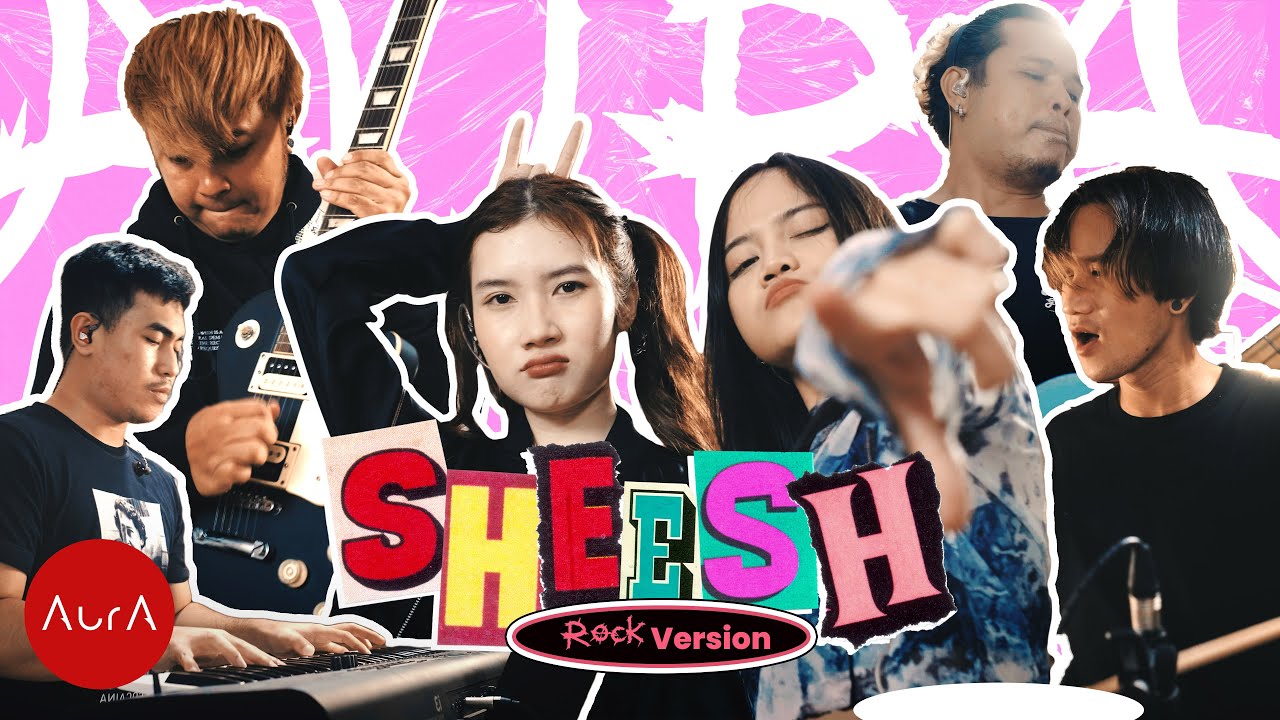 [LIVE COVER] SHEESH - BABY MONSTER ROCK VERSION BY AURA BAND & @NADAFID ...
