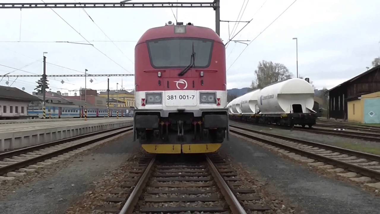 362.116-6 ČD | 381.002-5 a 381.001-7 ZSSK | 362.053-1 ČD | přeprava ...