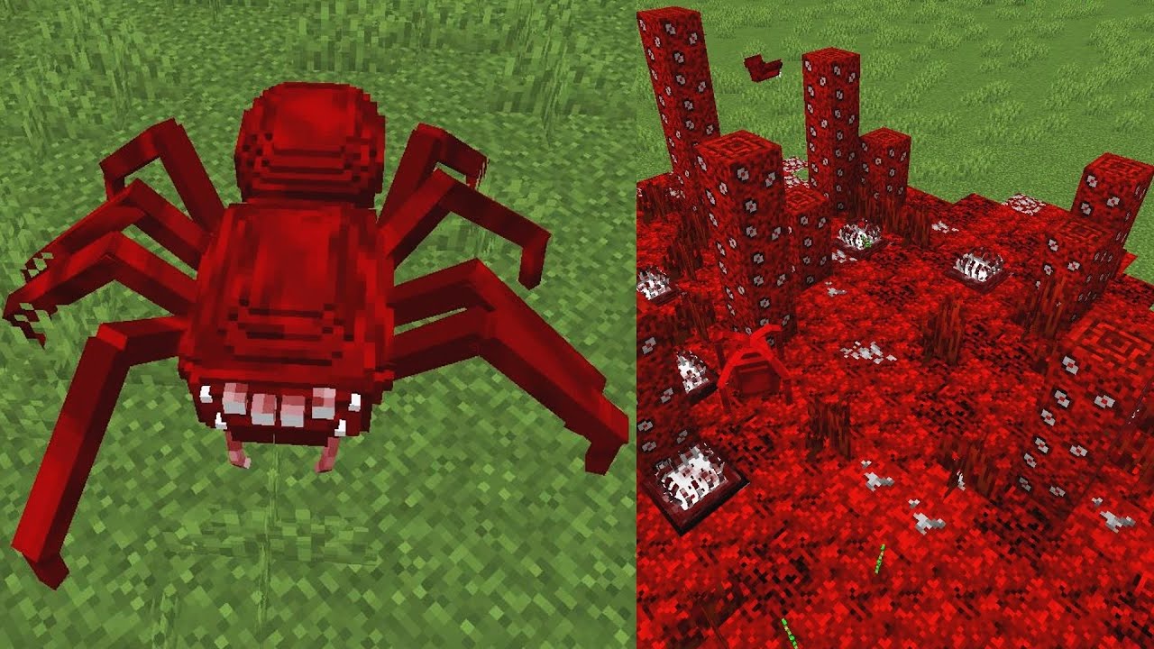 The Viral Corruption Infection MOD in Minecraft - YouTube