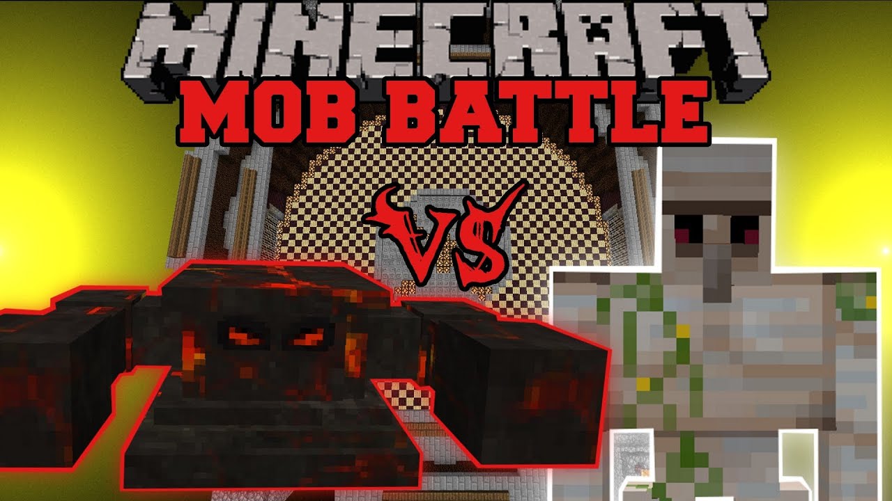 SUN BOSS VS. IRON GOLEM - Minecraft Mob Battles - Arena Battle - Sun ...