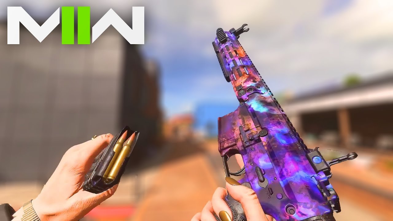 Call Of Duty Modern Warfare 2 Orion Reload and Inspect Animations - YouTube