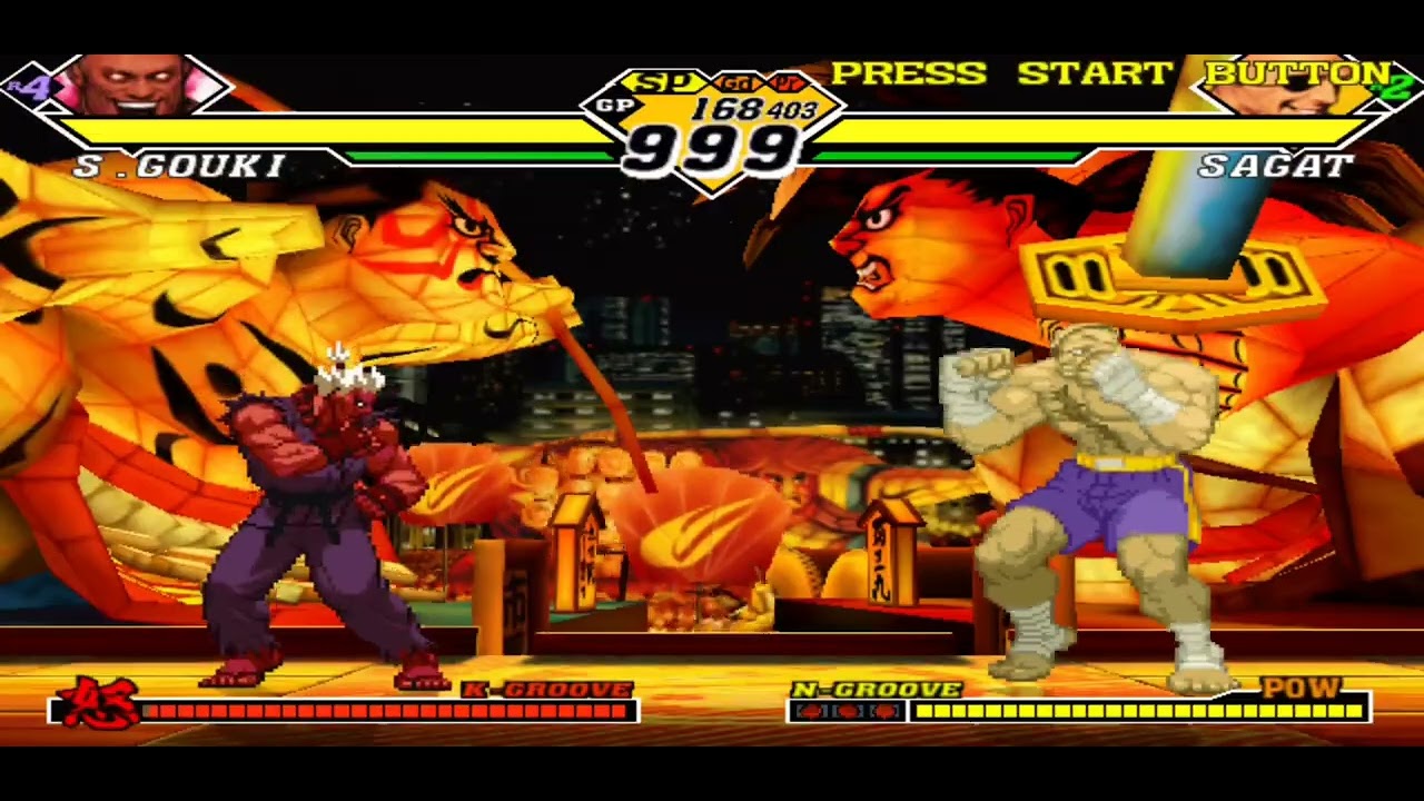 Capcom vs SNK 2 - Completed Shin Akuma? - YouTube