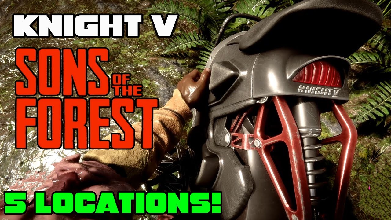 How To Find FIVE Knight V Locations in Sons of The Forest! - YouTube