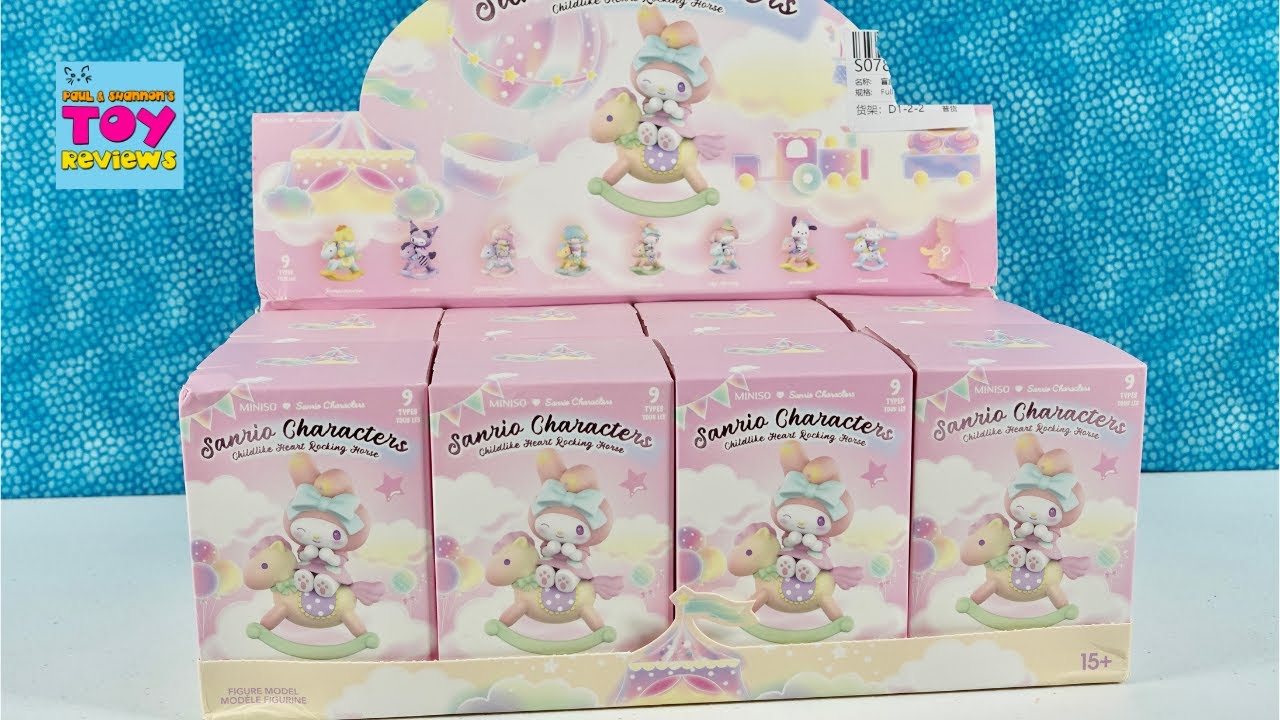 Sanrio Characters Childlike Heart Rocking Horse Blind Bag Figure ...