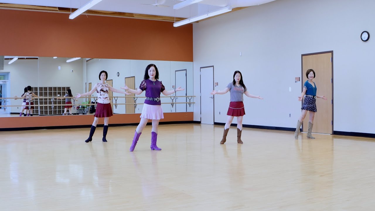 Right On Time - Line Dance (Dance & Teach) - YouTube