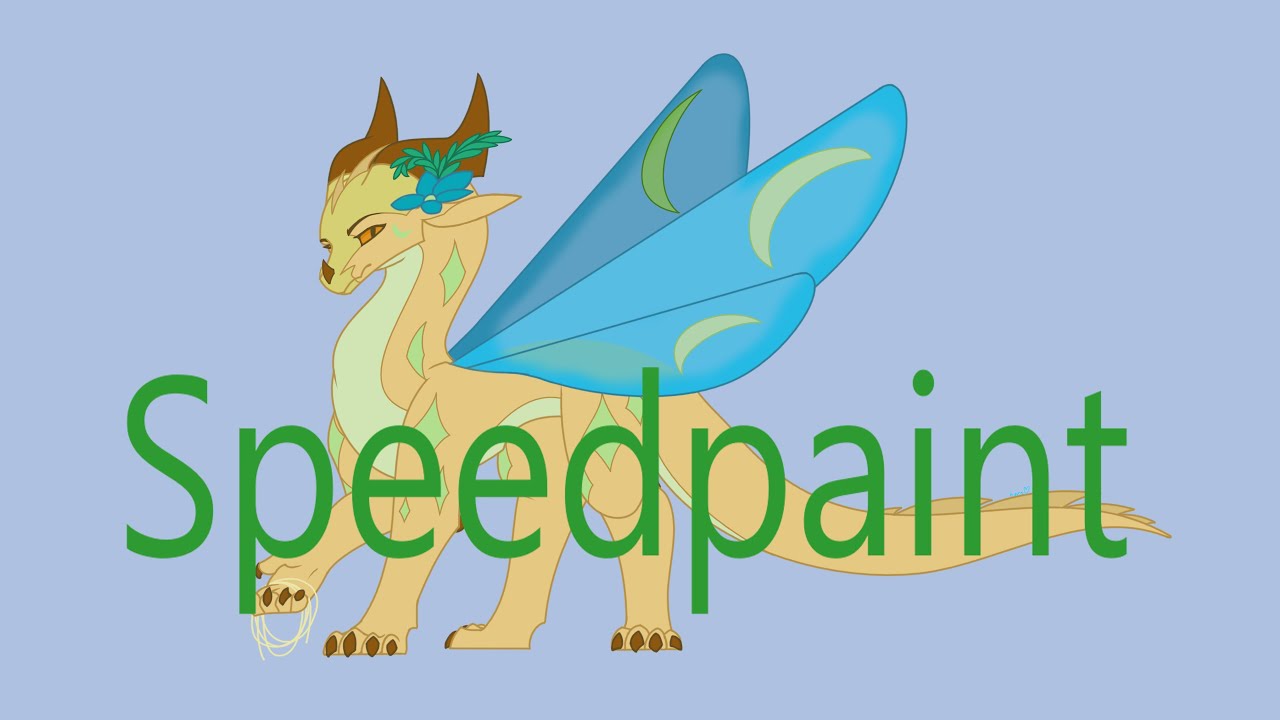 Silkwing/Hivewing speedpaint - YouTube