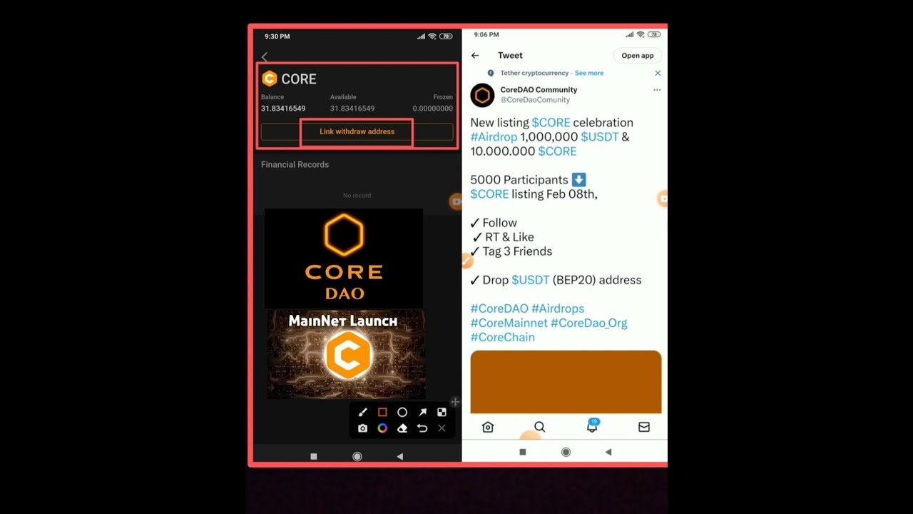 Satoshi Core Dao Listing Date February 08/2023/ Core Dao Mainnat 08/02/2023 - YouTube