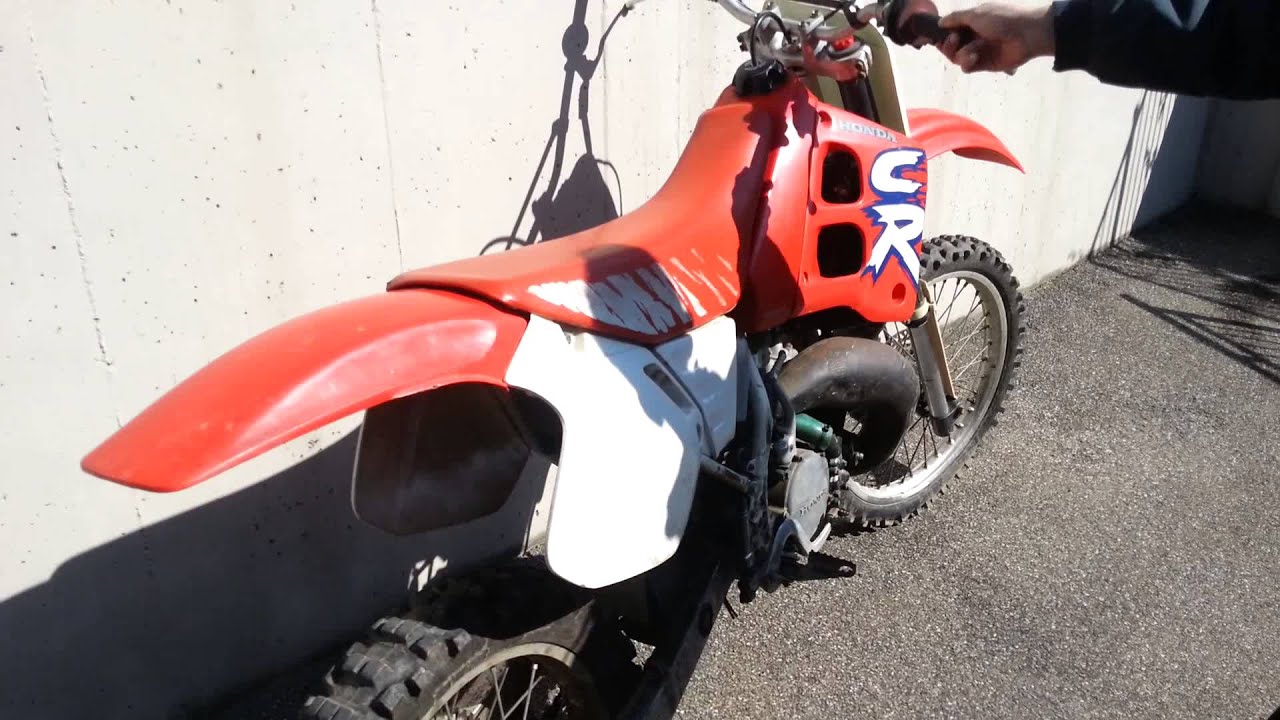 Honda CR 125 1992 - YouTube