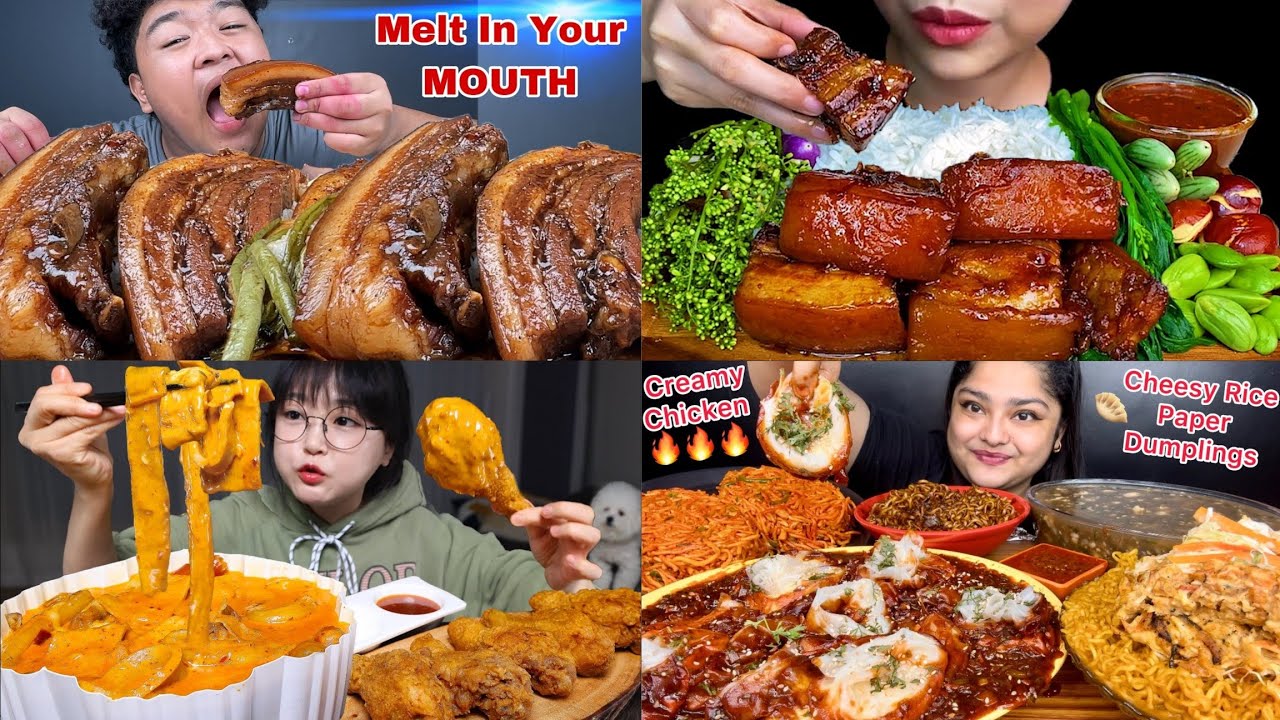 BEST BIG BITES SATISFYING MUKBANG COMPILATION pt.11 - YouTube