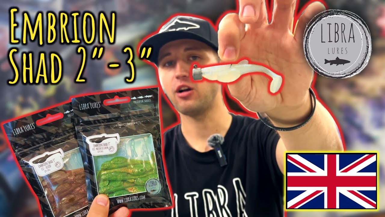 SOFT Lures for PREDATORS Embrion Shad - Libra Lures English - YouTube