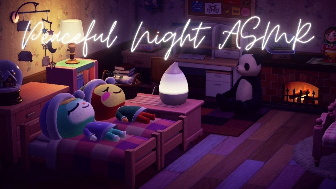 Sleep Aid｜Fireplace and Humidifier Sounds｜Peaceful Night｜ Relaxing and ...