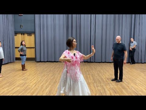 Waltz beginners lesson: Balance Step, 1 of 2, footwork techniques ...