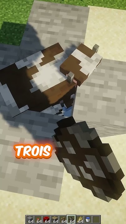 COMMENT Faire Une FERME A VACHE Sur MINECRAFT ! - YouTube