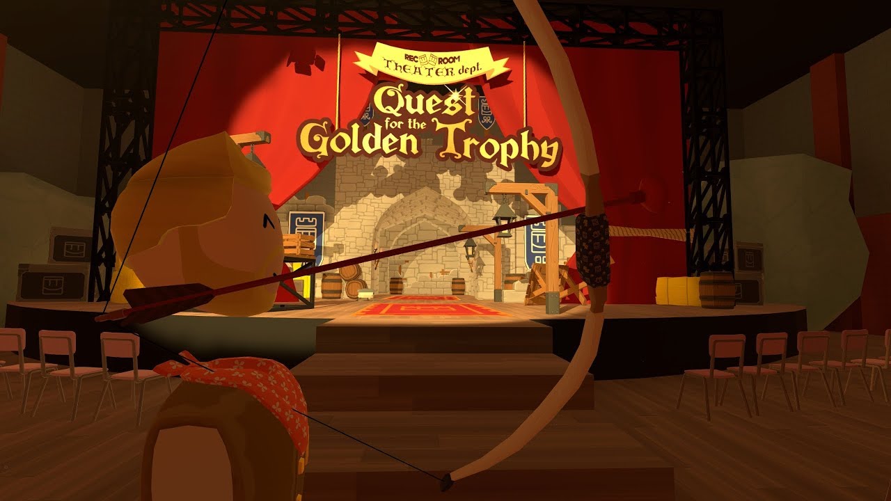 Rec Room Challenge 1 : Golden Trophy Solo Rank S - YouTube
