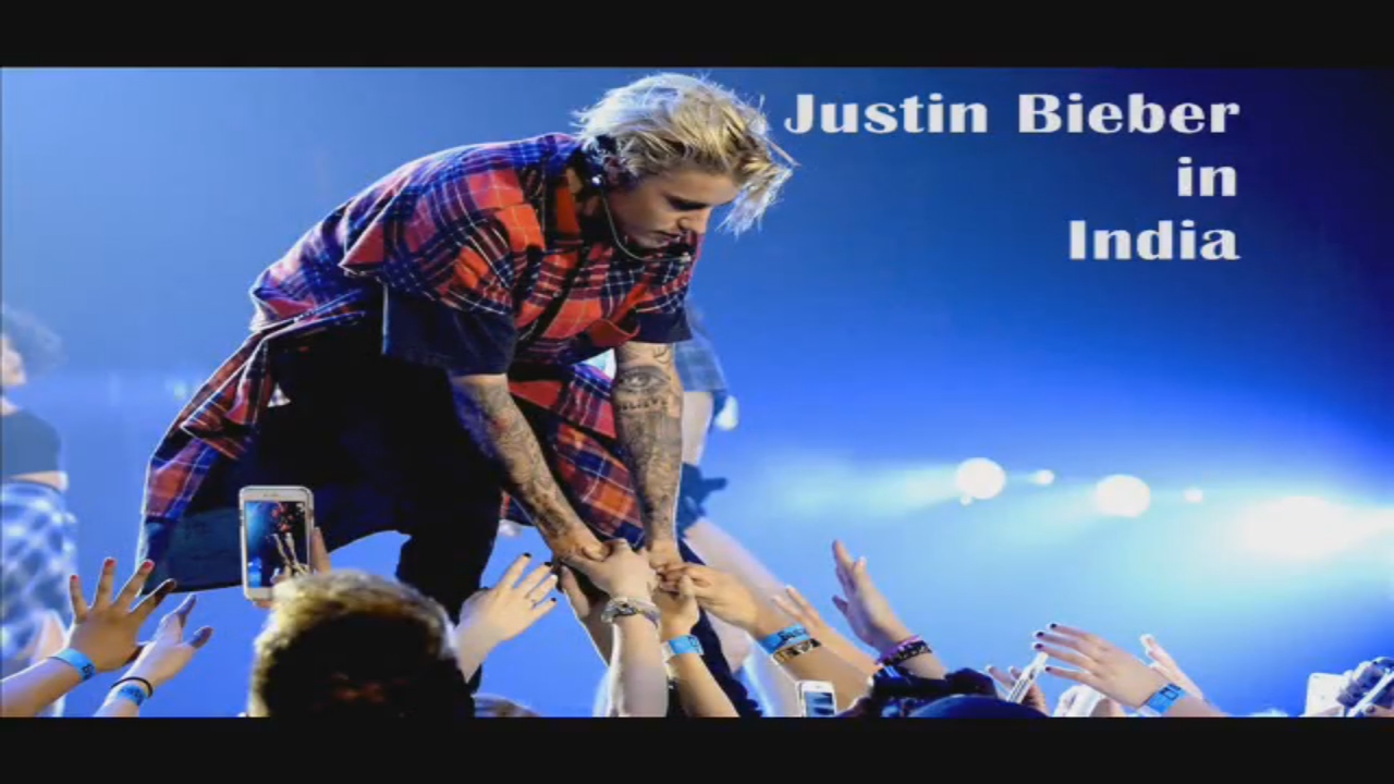 Justin Bieber in India | Purpose World Tour in India | Justin Bieber ...