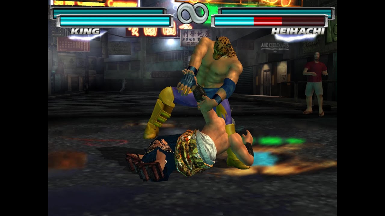 Heihachi gets an arm breaker - YouTube