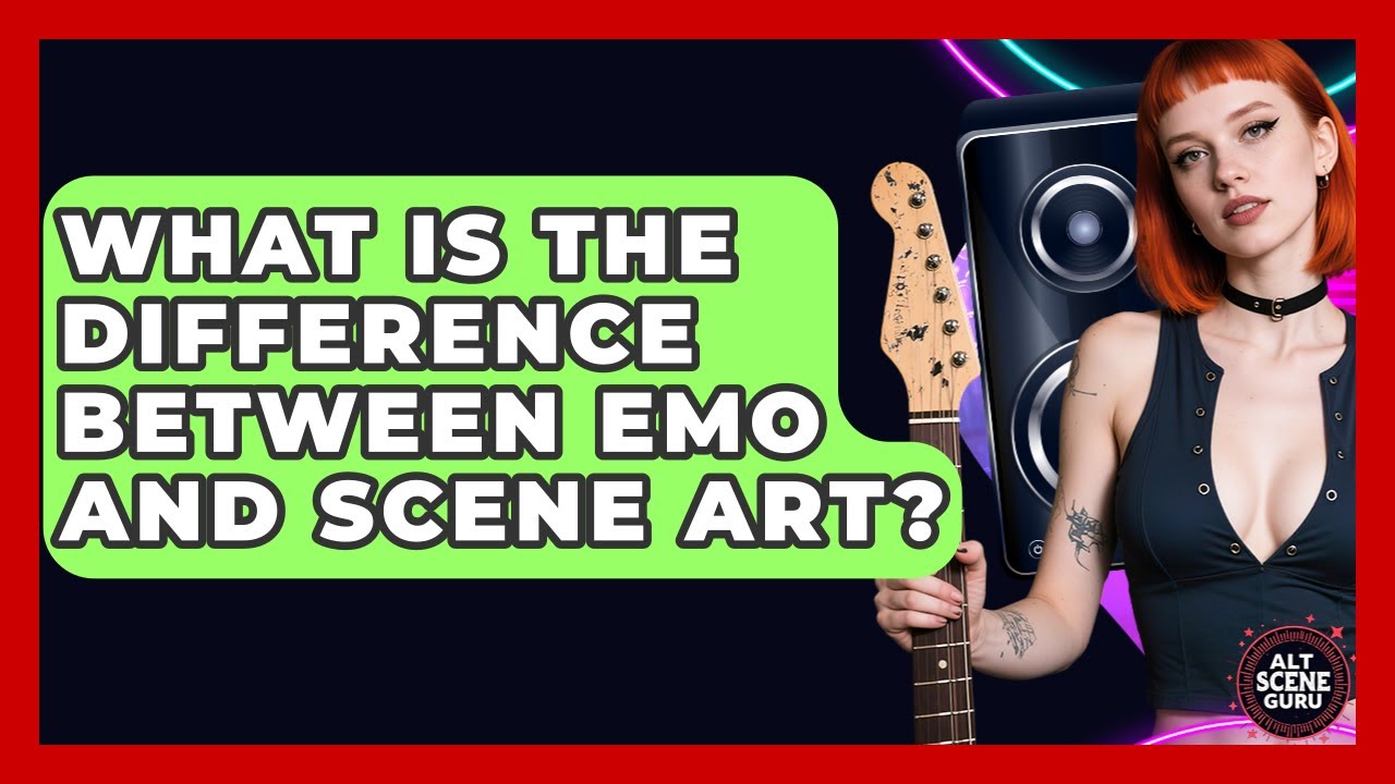 What Is The Difference Between Emo And Scene Art? - Alt Scene Guru ...