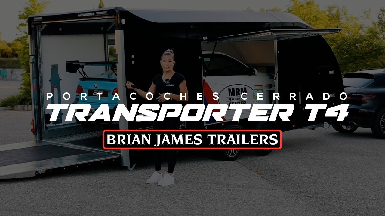 Remolque portacoches cerrado RACE TRANSPORTER T4 - Brian James Trailers ...