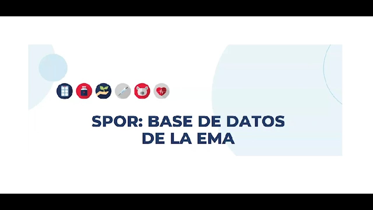 SPOR: base de datos de la EMA - YouTube