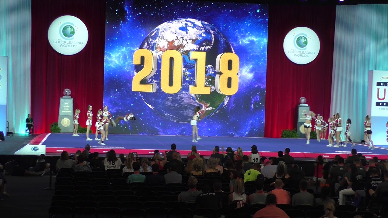 Cheer Legendz Pumaz Senior Small All Girl Prelim at USASF ORLANDO 2018 ...