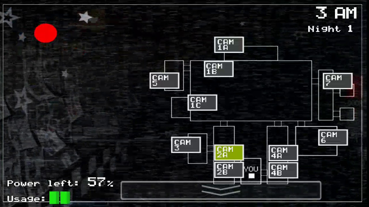 Fnaf 1 night 1 part 2 - YouTube