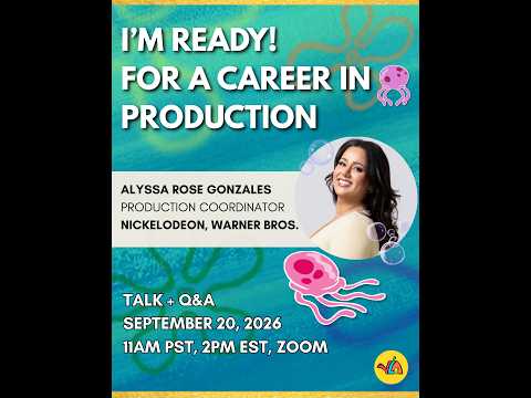Viva La Animación | I'm Ready with Alyssa Gonzales, Production Coordinator on SpongeBob