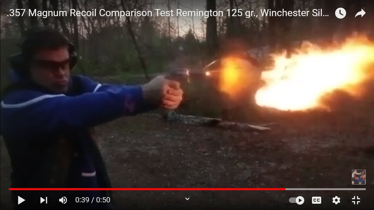 Winter Clothing .357 MAGNUM Paul Harrell Gun Sam Meat Target Ballistics ...