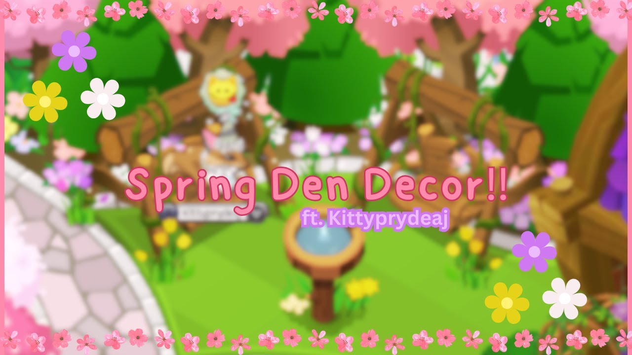 Spring Den Decor!! || I miss the spring... BRING IT BACK. || Den Decor ...