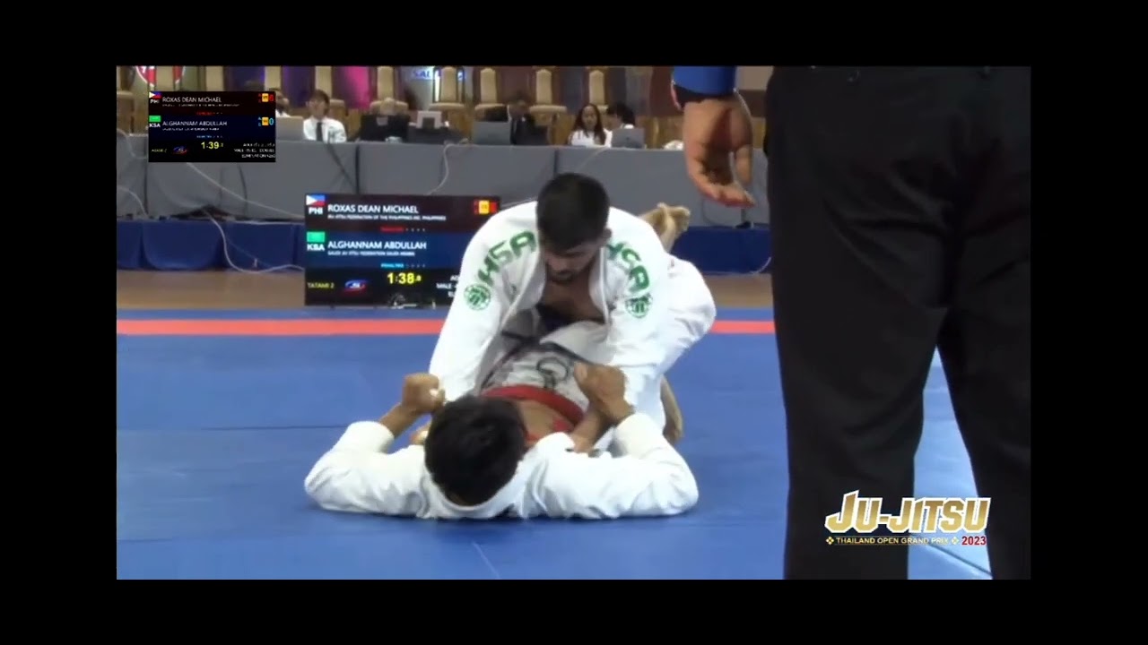 Dean Roxas 2023 JJIF grand prix Thailand - YouTube
