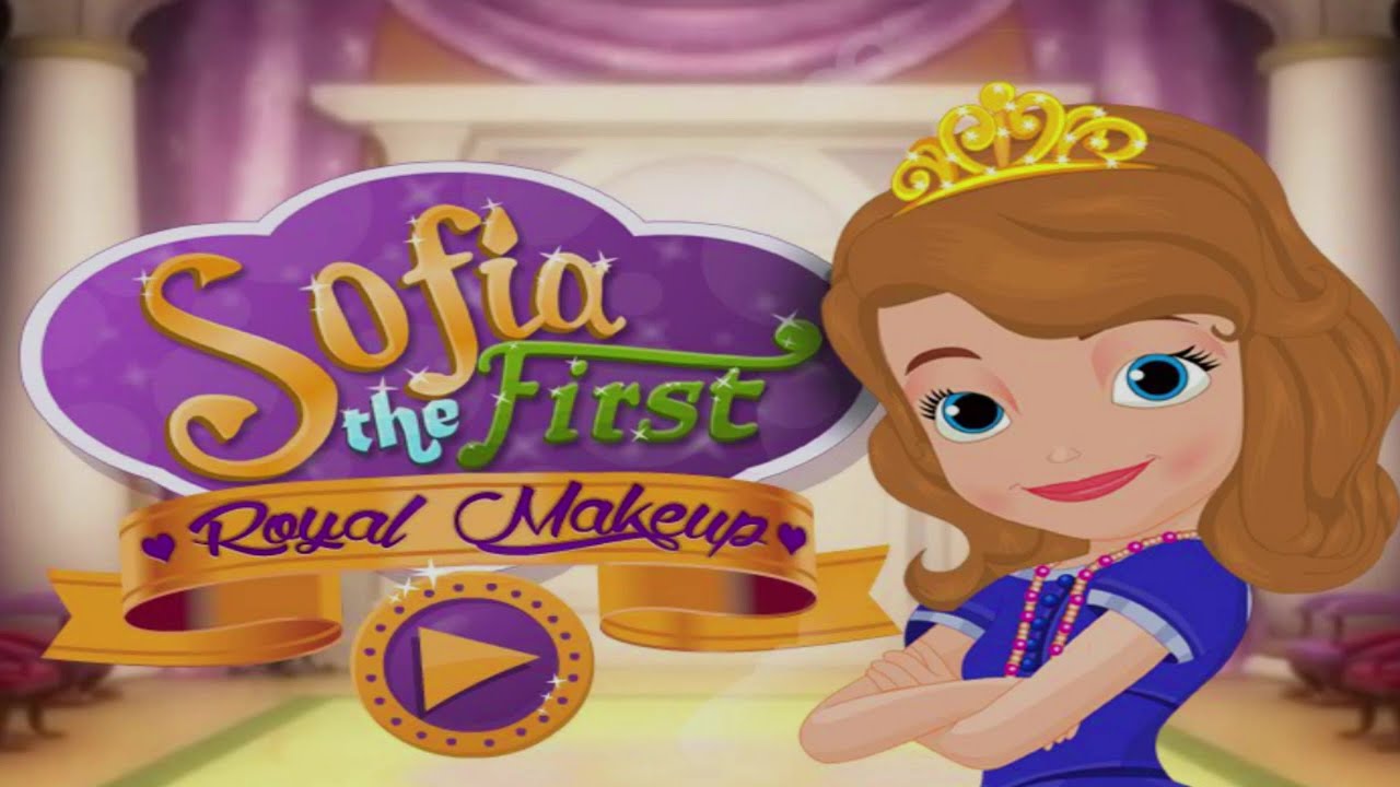 Sofia the First: Royal Make Up - Beauty care / Make up the little princess - Disney Junior - YouTube