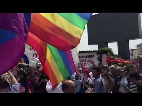 Kocaeli LGBT İzmit  1 Mayıs Bulvar parkı Pride