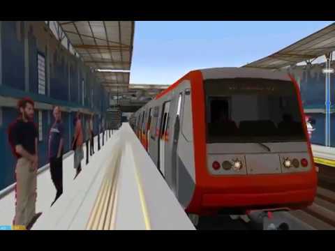 AS-02 en la linea 4A | OpenBVE (Link de descarga en la descripción ...