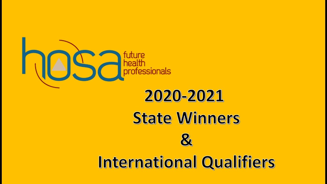 HOSA State Winners Board Recognition - YouTube