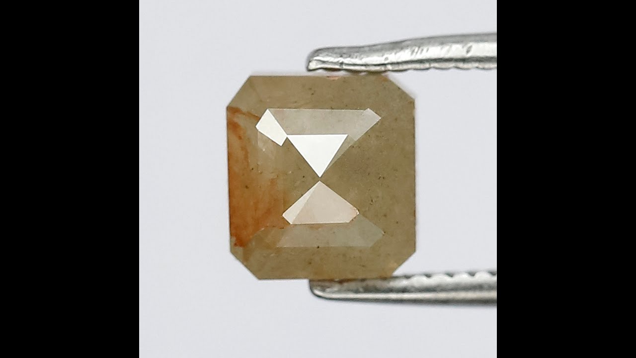 6 MM Natural Misty Yellow Color Diamond 1.67 CT Radiant Shape Loose ...