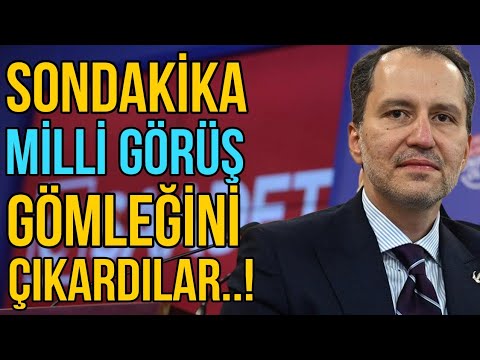 Fatih Erbakan çıldırdı..!! Milli Görüş gömleğini çıkardı..!