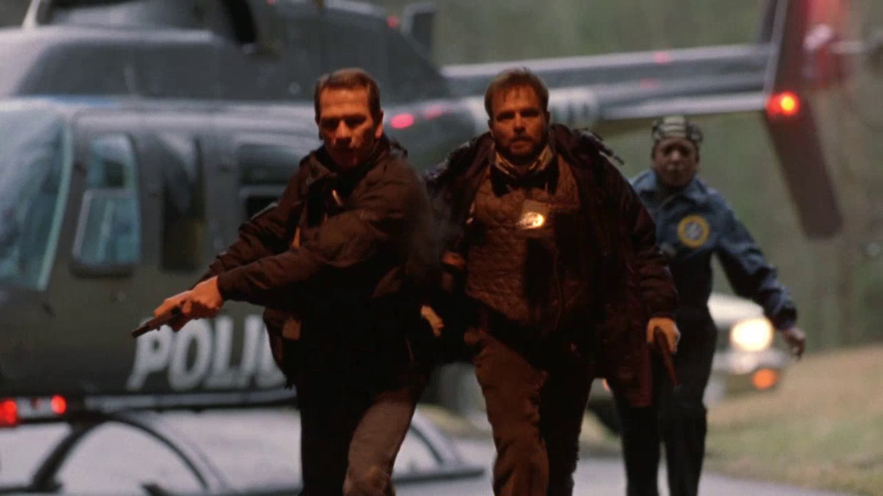 What did the fierce chase between the detective and Kimble end with ...