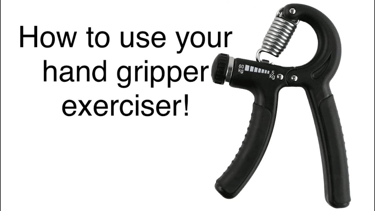 How to use your Hand Gripper Exerciser! - YouTube